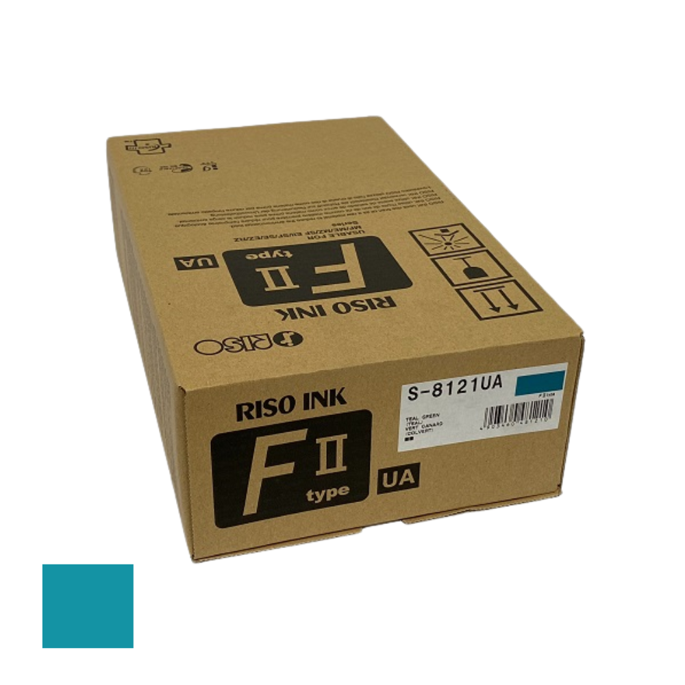 Dimacofi - Tinta Riso FII Teal Verde Azulado U Riso